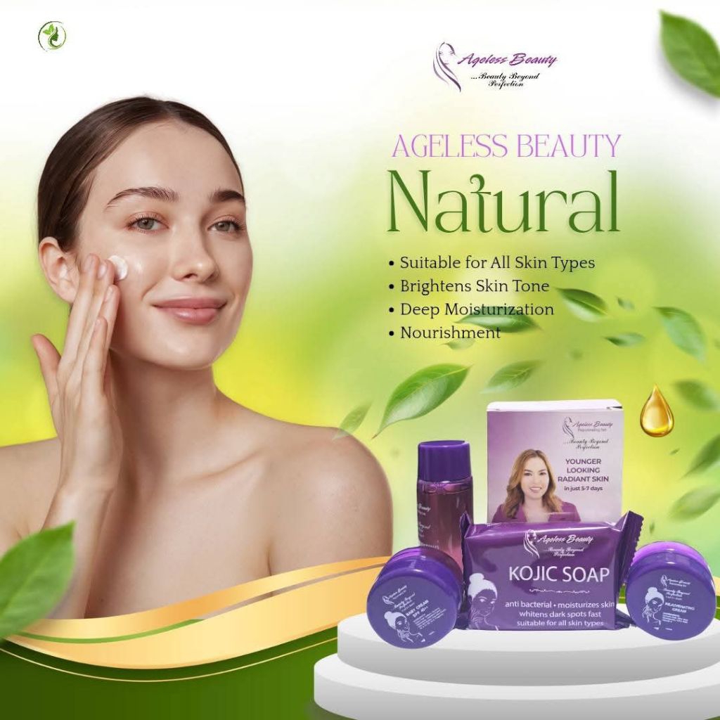 Ageless Beauty Rejuvenating Set Whitening, Anti-acne, Anti-Aging, Skin ...