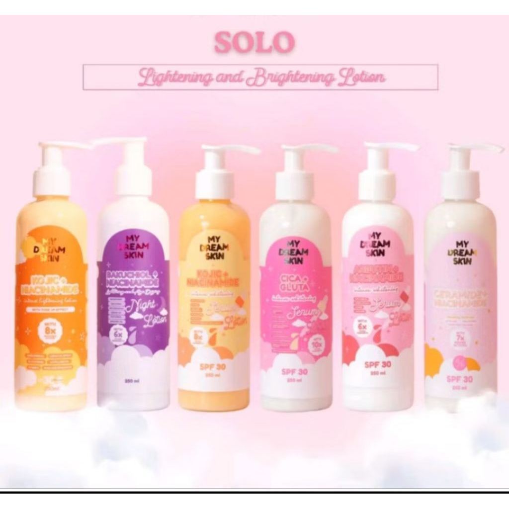 MDS SOLO INTENSE WHITENING LOTION 250ML | Shopee Philippines