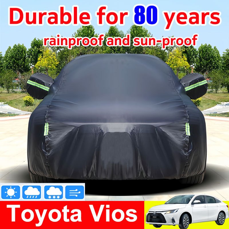 vios car cover sedan waterproof and sunproof suv universal toyota ...