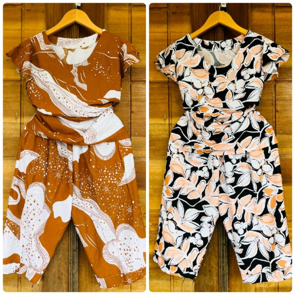 Palikpik Tokong Terno with pocket / Challis Terno / Butterfly Sleeve ...