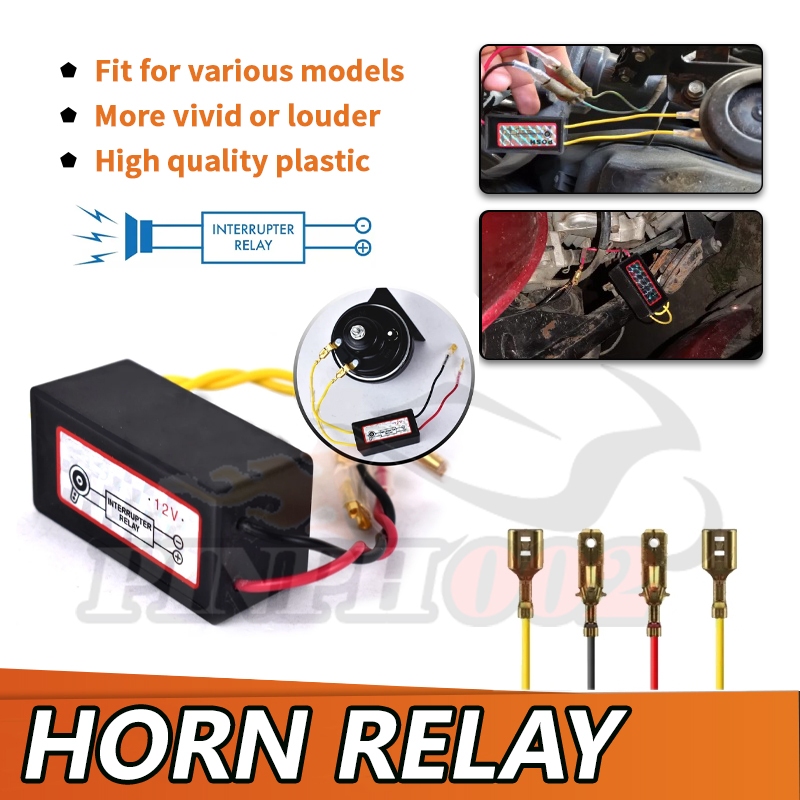 Motorcycle Interrupter Horn Relay Backfire Relay 12V Universal | Shopee ...