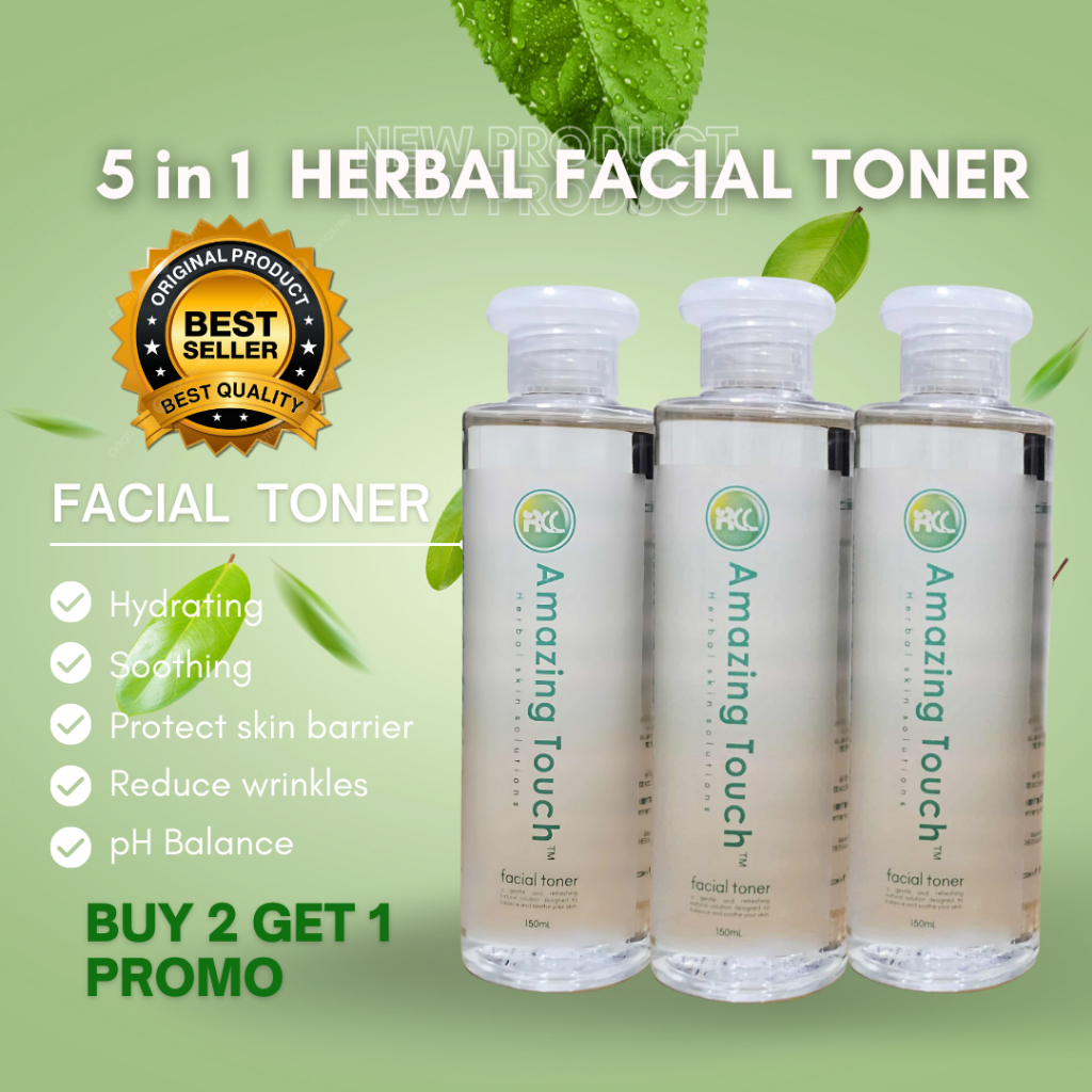 RCC Amazing Touch Facial Toner (3PCS) | Shopee Philippines