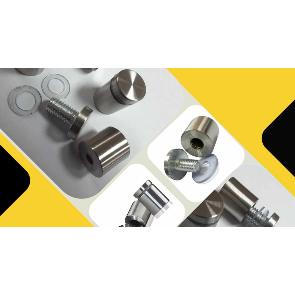 Mount Advertising Signage Stainless Steel Standoff Bolt / Black ...