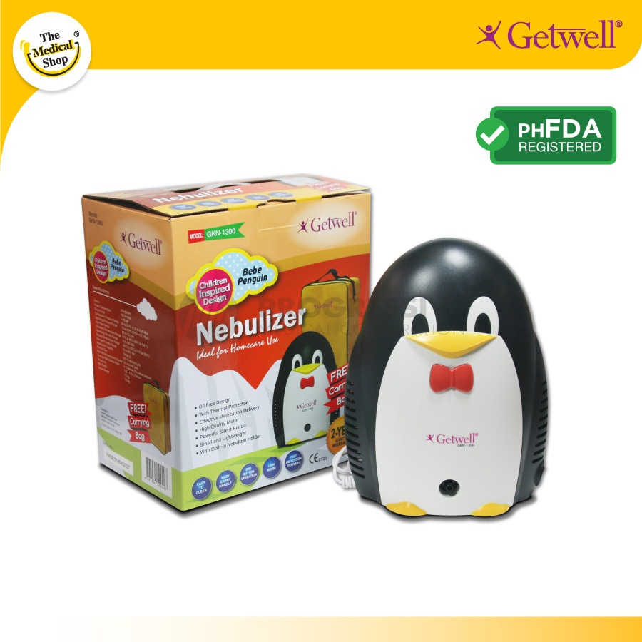 Getwell Nebulizer Machine Bebe Penguin | Shopee Philippines
