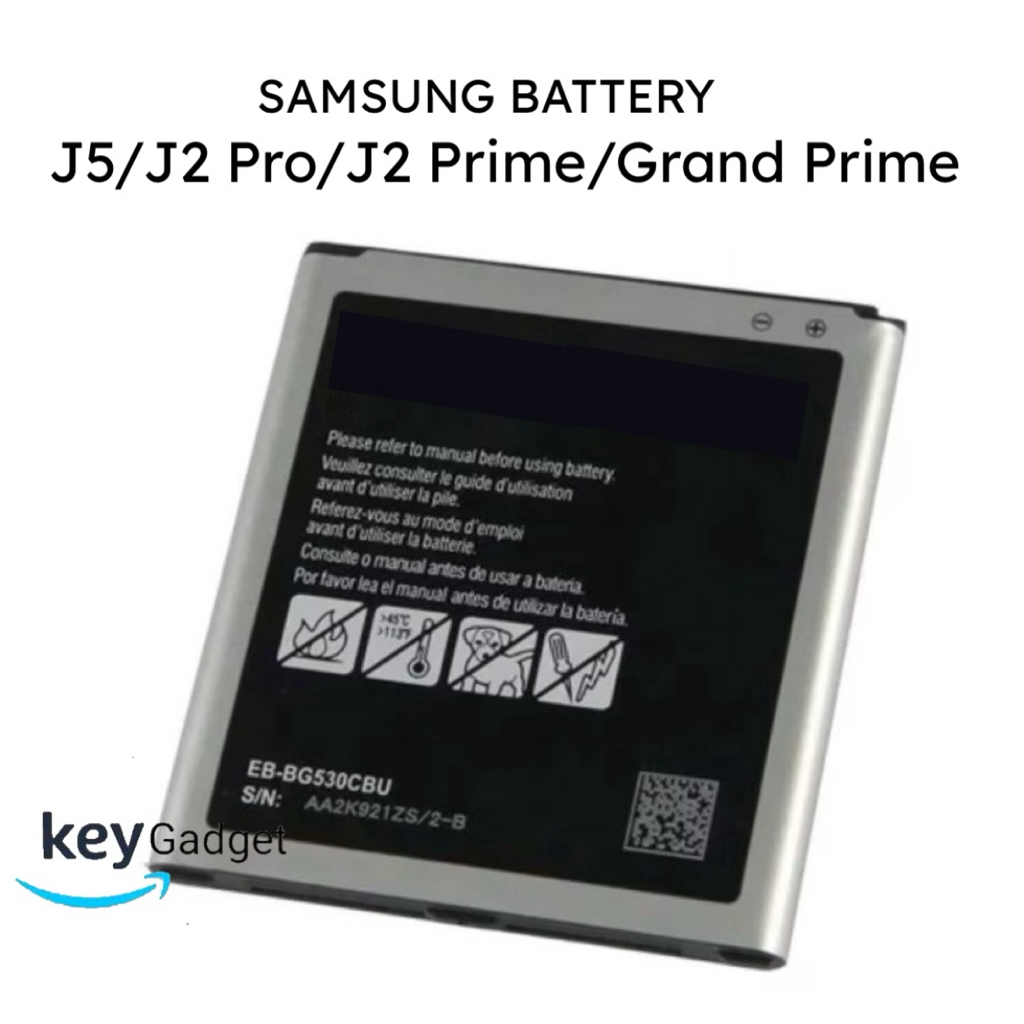 BG530CBE Battery Compatible wih Samsung J5/J2 Pro/J2 Prime/Grand Prime ...