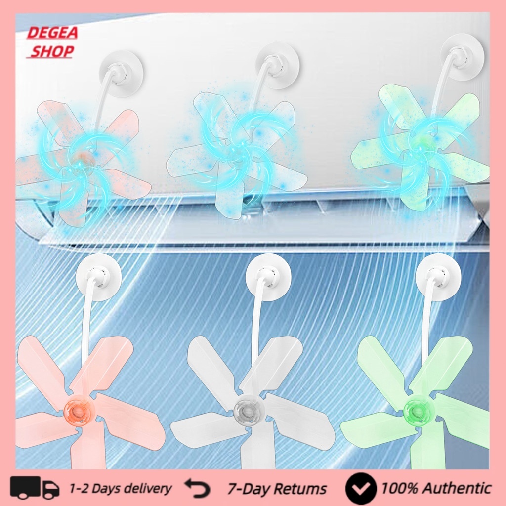 DEGEA 1/3Pcs Air Conditioner Fan, Adjustable Angles Windmill Shaped Air Conditioning | Shopee ...