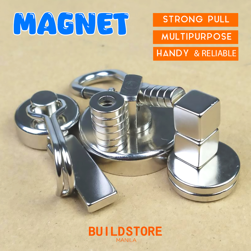 Neodymium Magnet N35 Multiple Sizes | Carabiner Cube Cube Magnet Mini ...