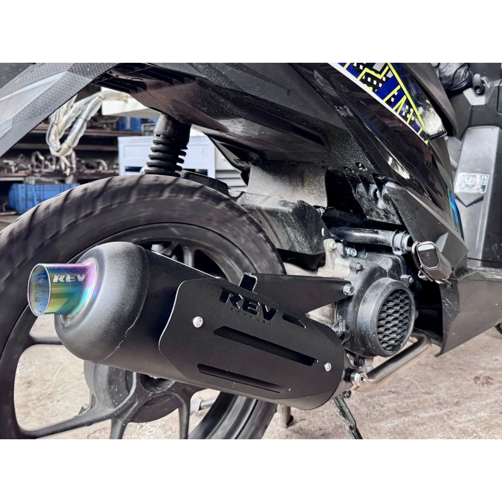 REV EXHAUST with Sound Adjuster (Exos Racing) Power Pipe Silent Power ...