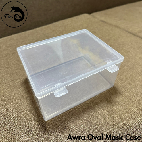 Awra Oval Mask Transparent Case - Fins To Go | Shopee Philippines