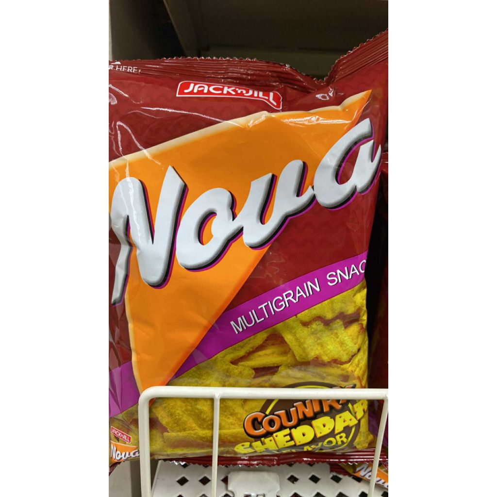 Nova Multi grain snack country cheddar flavor 78grams | Shopee Philippines