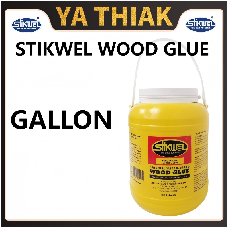 STIKWEL Wood Glue – 250g / 500g / 1KG / 1 Gallon – Strong Adhesive for ...