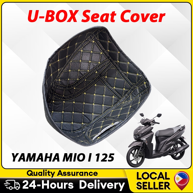 Motorcycle Ubox Cover Leather Compartment Cover for YAMAHA MIO I 125 / ...