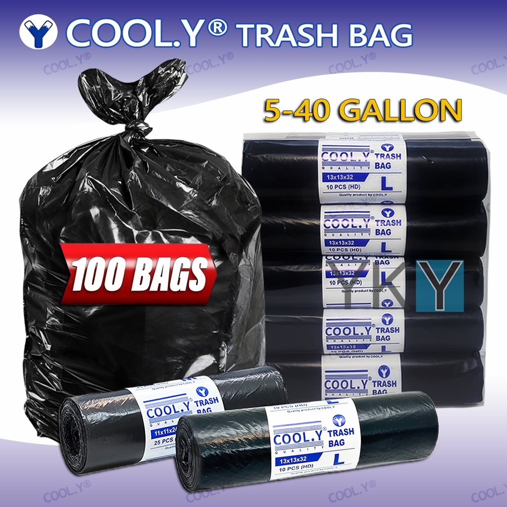 Trash Bag/ Garbage Bag Rolled Small / Medium / Large/ Extra Large / 2XL ...