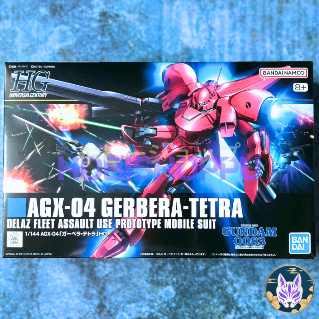 BANDAI HGUC GERBERA TETRA 1/144 SCALE MODEL KIT | MOBILE SUIT GUNDAM ...