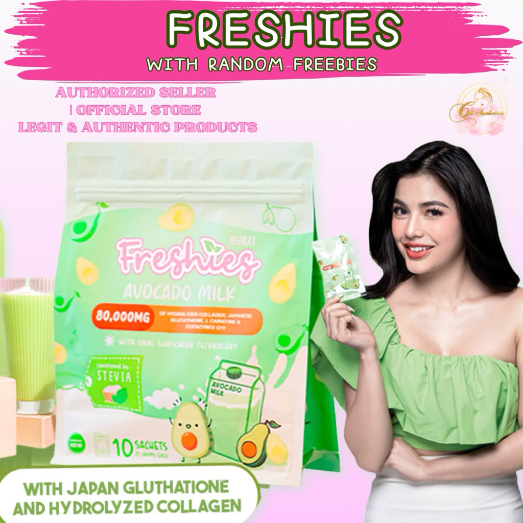 ONHAND FRESHIES AVOCADO COLLAGEN GLUTATHIONE MILK AVOCAGOLD | Shopee ...
