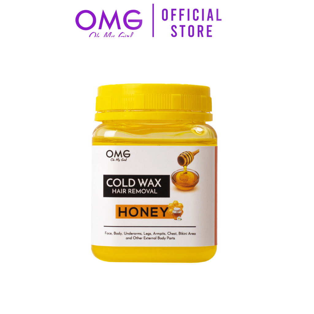OMG Honey Cold Wax Hair Removal Kit 250g | Shopee Philippines