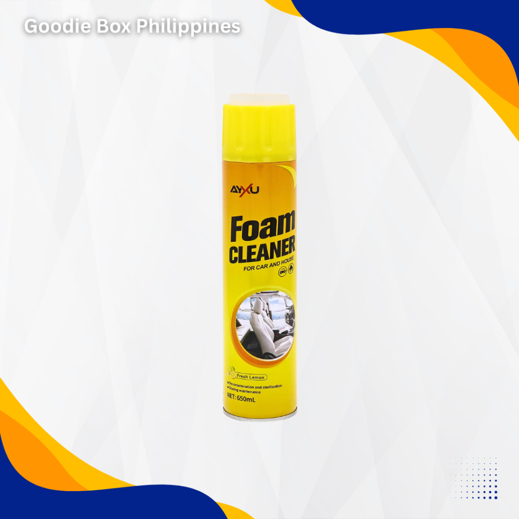 Goodie Box Multi-Functional Foam Cleaner Spray 650ML for Car & House ...
