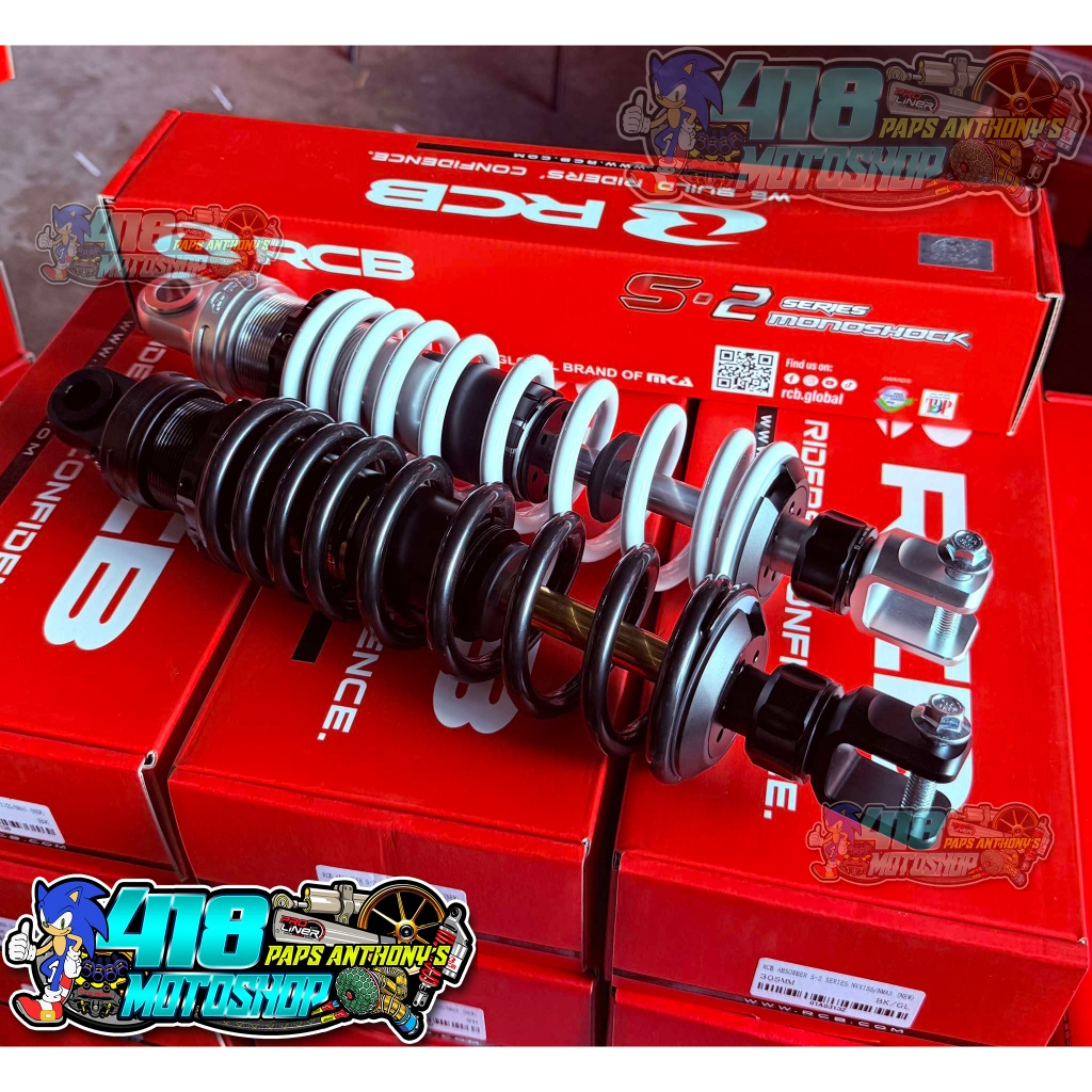 RCB S2 Series Monoshock Click125/150 | Shopee Philippines