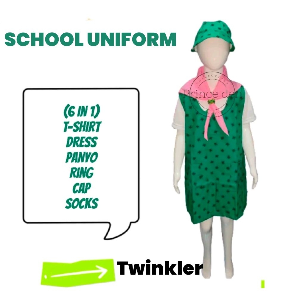 school uniform for girl/twinkler | Shopee Philippines