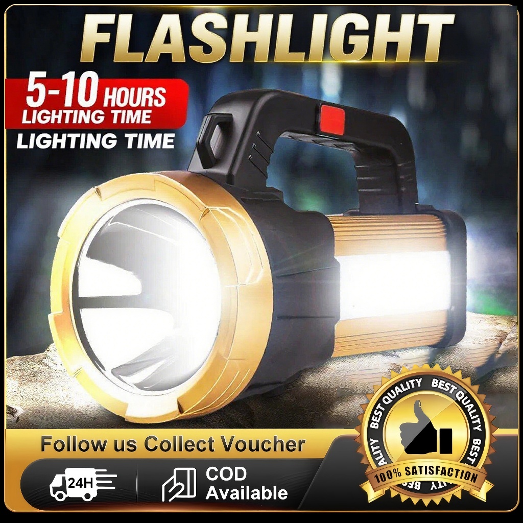 Outdoor Emergency flashlight waterproof Heavy Duty Super Bright ...