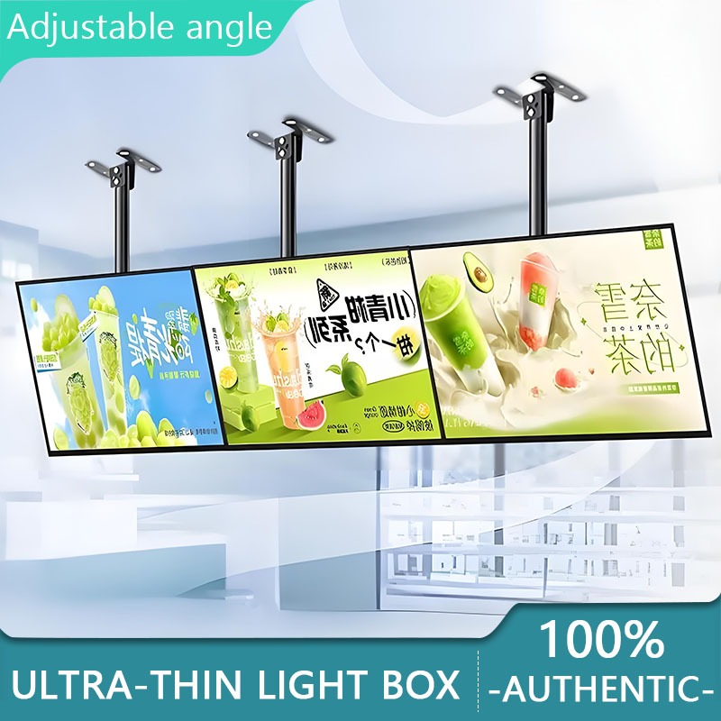 LED Light Box Display LED TV Menu Board with Light Hanging for ...