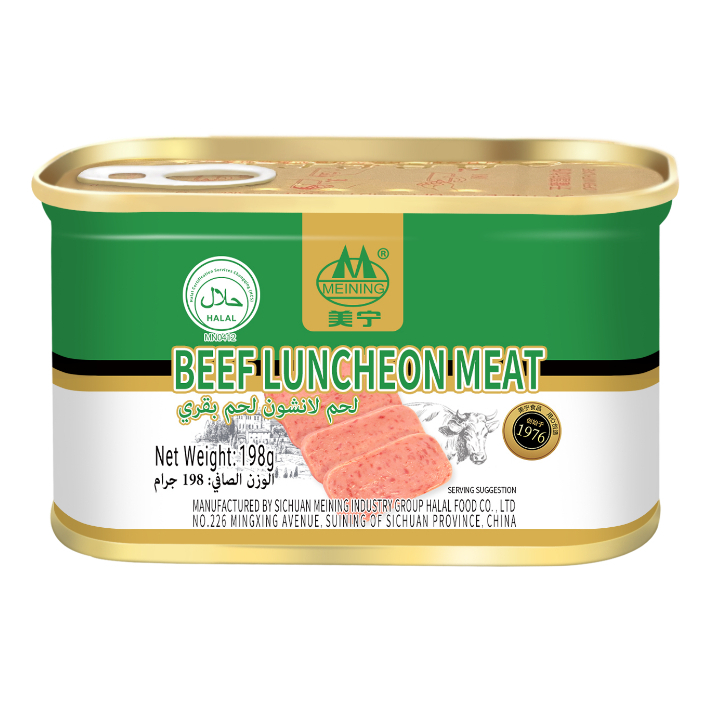 Meining Beef Luncheon Meat 198g | Shopee Philippines