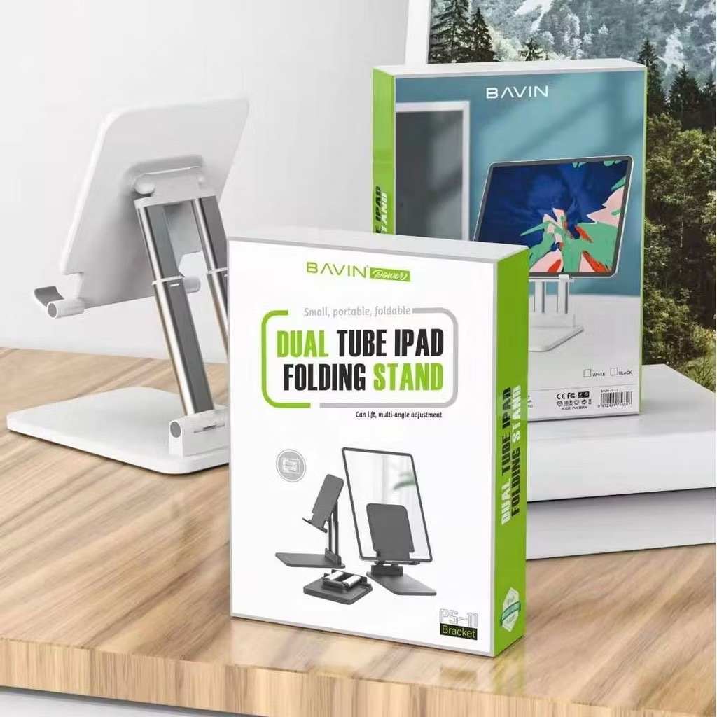 COD BAVIN PS11 Dual Tube Foldable Adjustable Lifting Tablet Holder ...