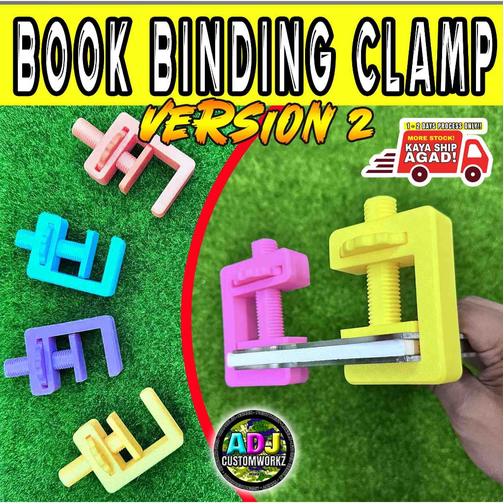 PAD PRESS BINDING C-CLAMP 3D PRINTED VERSION 2 | Shopee Philippines