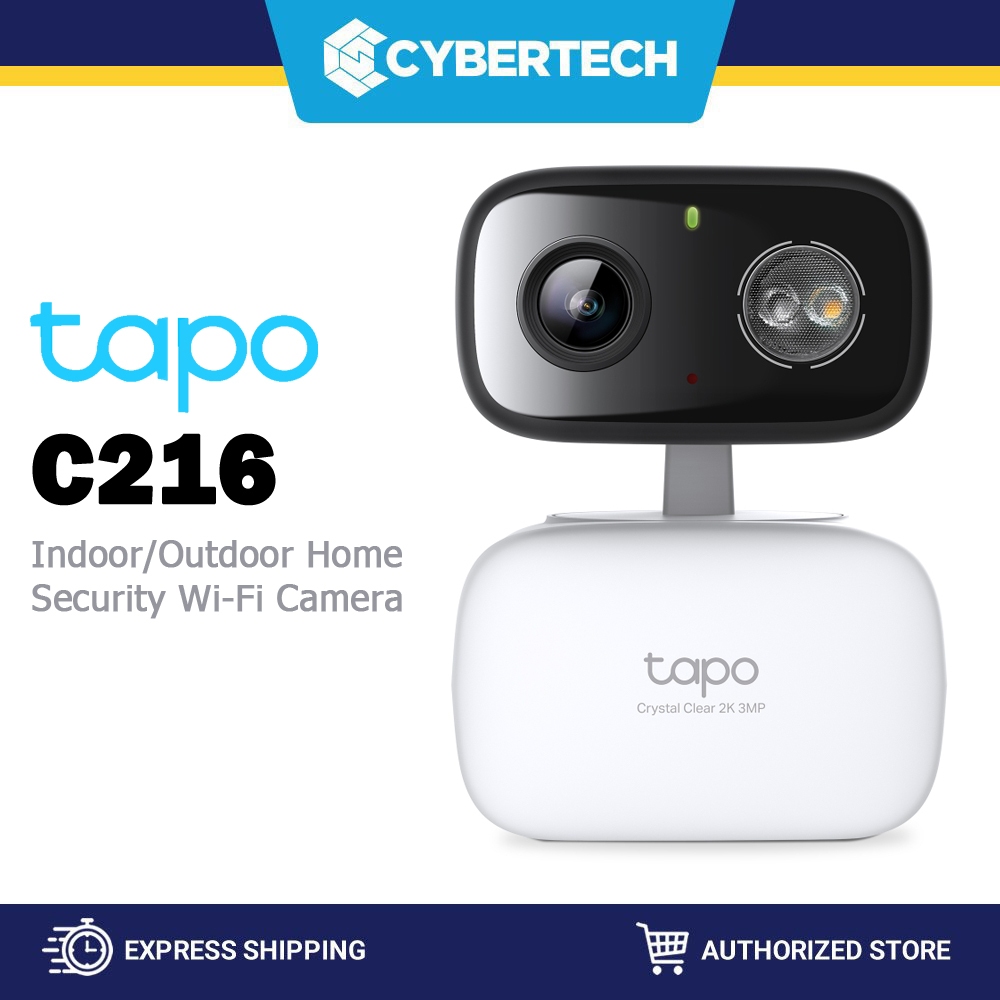 Cybertech TP-Link Tapo C216 Indoor/Outdoor Home Security Wi-Fi Camera | Shopee Philippines