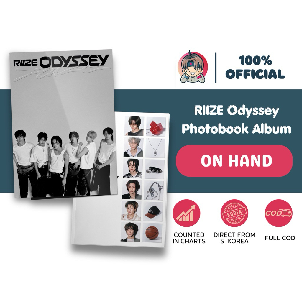 [ON HAND] Sealed RIIZE Odyssey Album | Shopee Philippines
