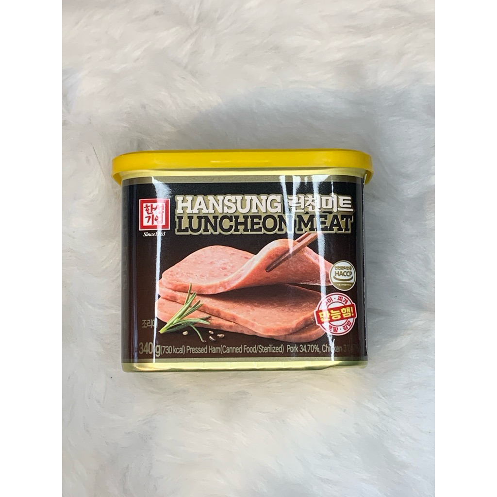 HANSUNG PORK LUNCHEON MEAT 340g | Shopee Philippines