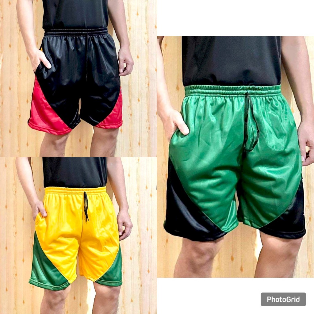 JERSEY PLAIN ANGLE SHORTS FOR MEN | Shopee Philippines