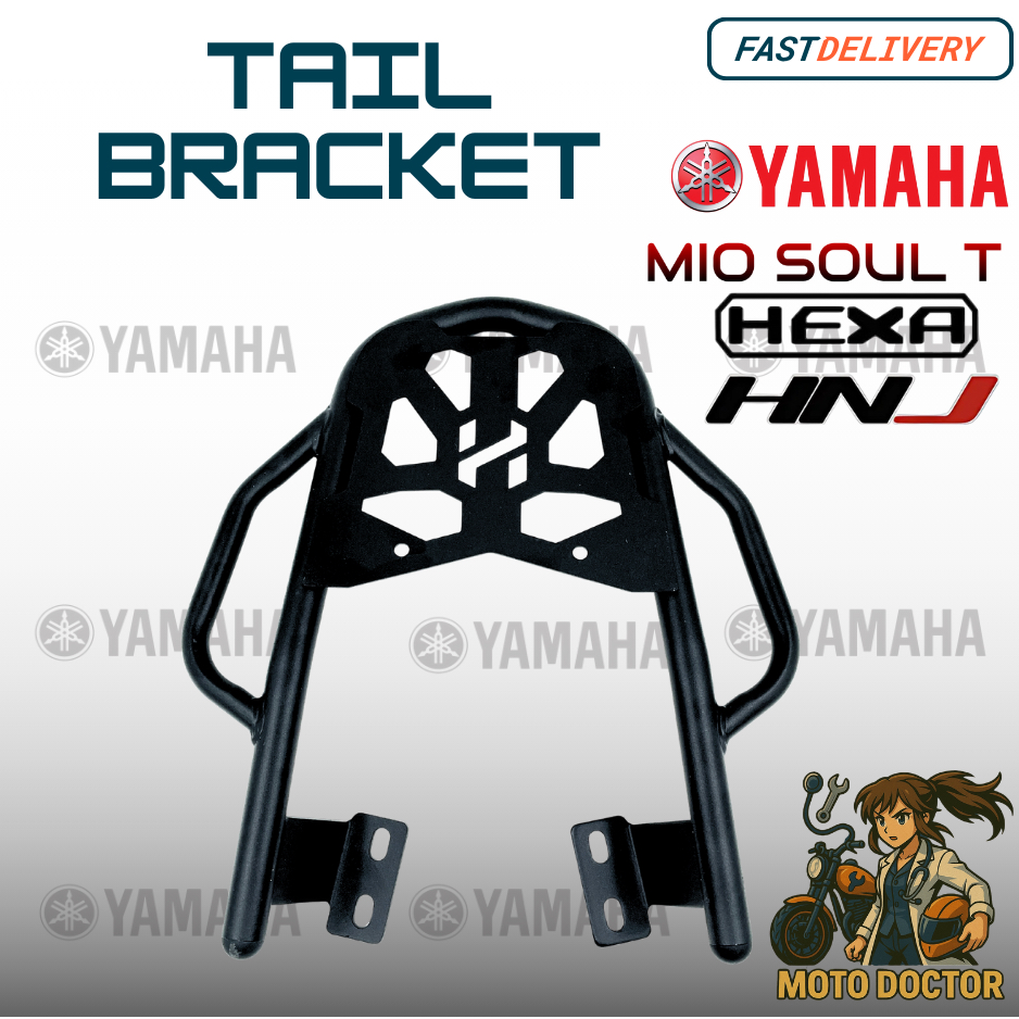 MOTODOCTOR HNJ MONOROCK TOP BOX BRACKET for YAMAHA MIO SOUL T / SOULTY ...