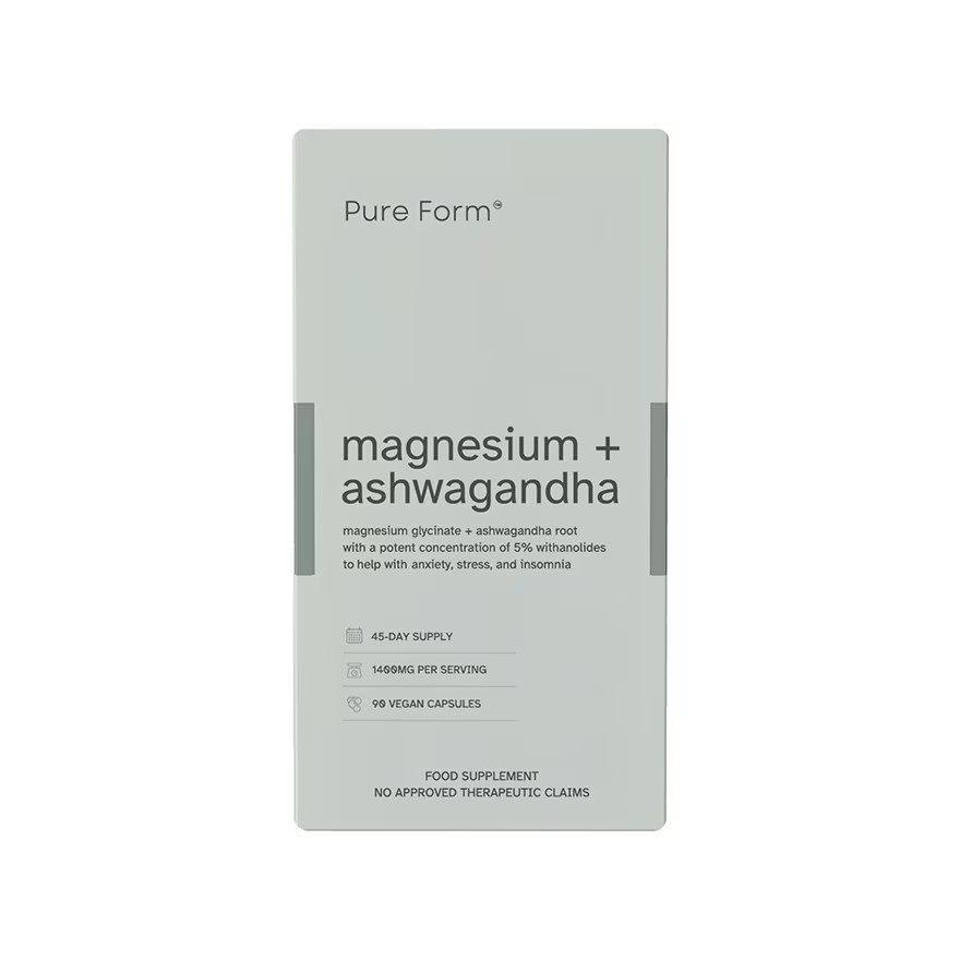 PURE FORM Magnesium + Ashwagandha Capsule | Shopee Philippines