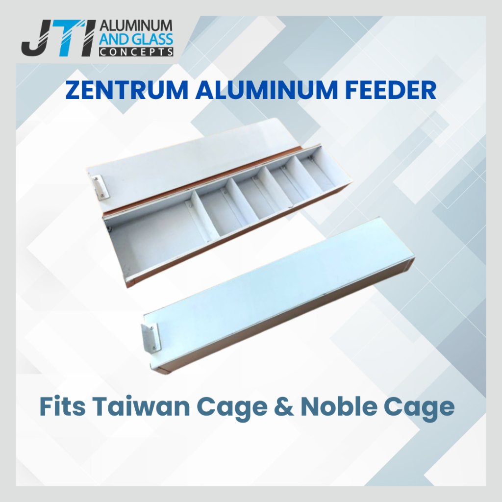 ZENTRUM Aluminum Feeder | For Taiwan Cage and Noble Cage | Shopee ...