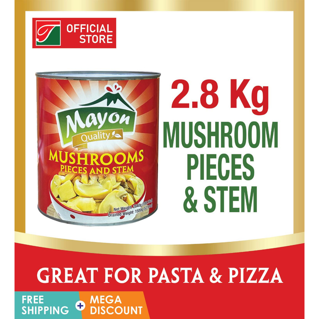 Mayon Mushroom Pieces and Stem(1200g - 2850g) | Shopee Philippines
