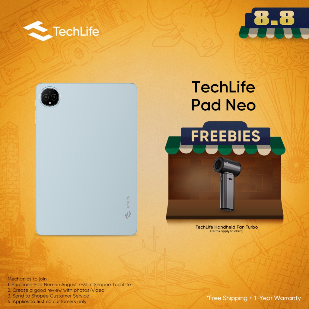 TechLife Pad Neo l Seamless LTE Connectivity | Shopee Philippines