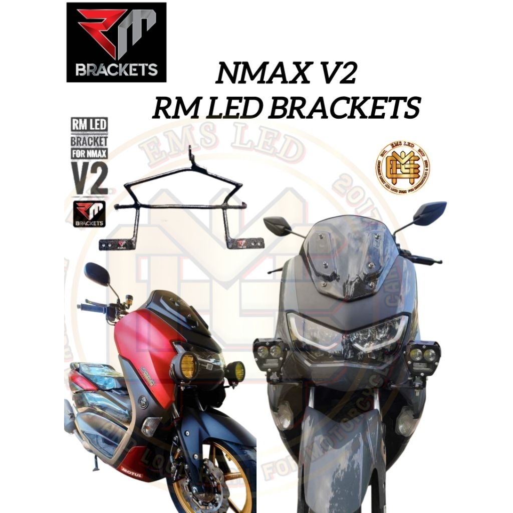 NMAX V2 / V2.1 RM Bracket heavy duty led bracket 2 years warranty ...