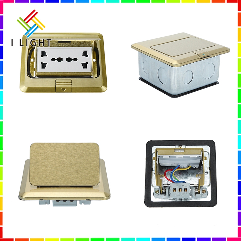 （Fast Delivery）250V Universal Floor Ground Outlet Power Sockets 12 ...