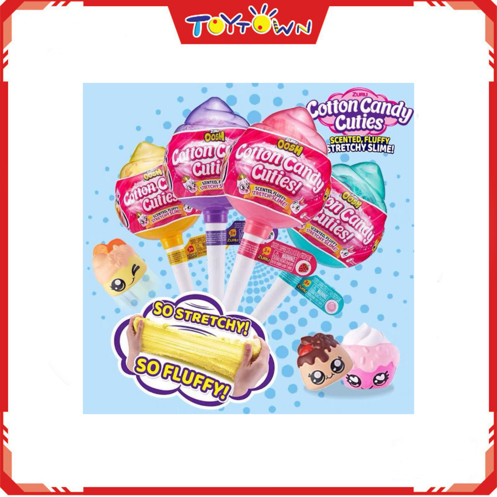 Oosh Squishy - Cotton Candy (Scented,Fluffy And Strectchy) | Shopee ...