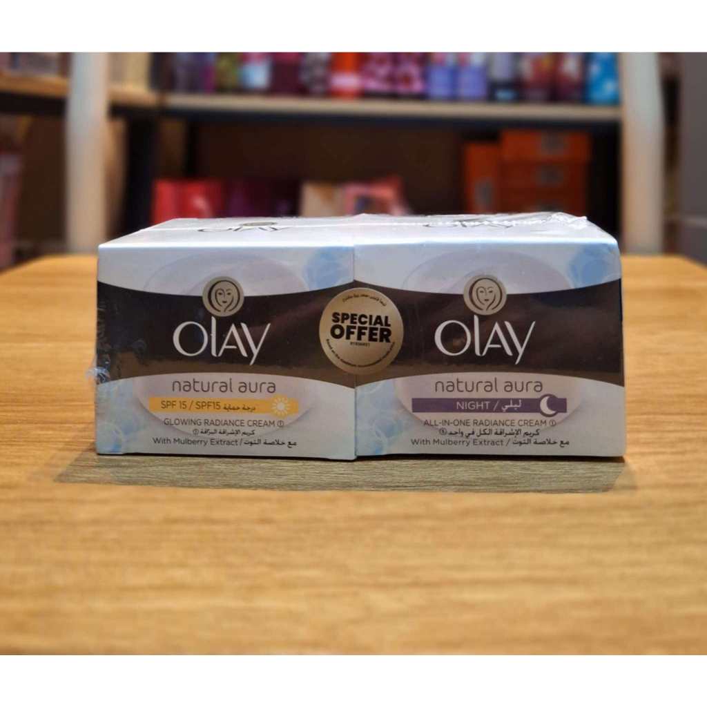 Bundle pack OLAY 1 Day Cream ( 50g) + 1Night Cream ( 50g) | Shopee ...