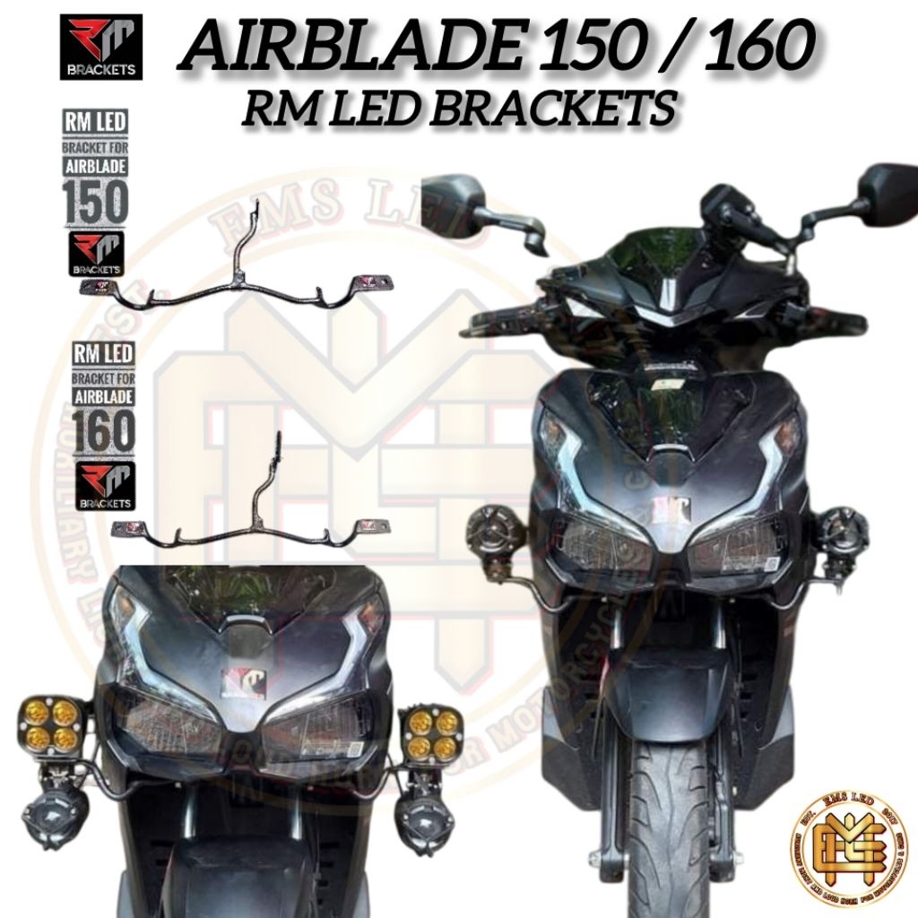 HONDA AIRBLADE 150,160 RM LED BRACKET HEAVY DUTY | Shopee Philippines
