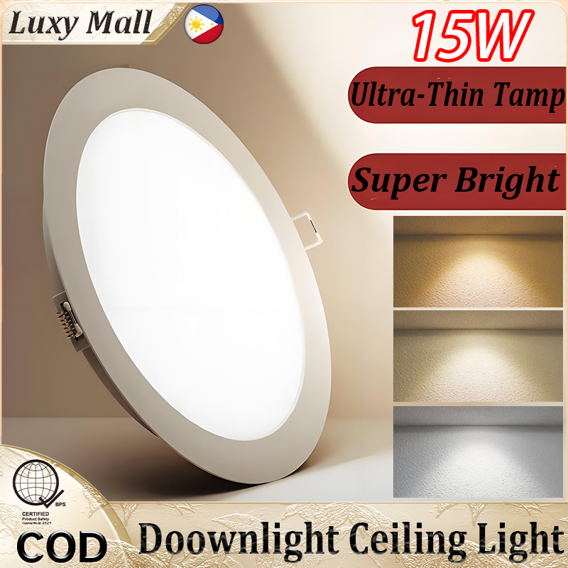 Luxy 2025 Ultra Thin Pin Light Led Ceiling Light Tri Color Recessed ...