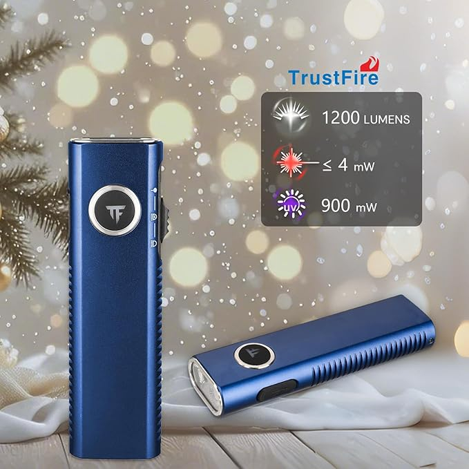 Trustfire MINIX3-SE EDC Multi-Function Magnetic Flashlight 1050 Lumens ...