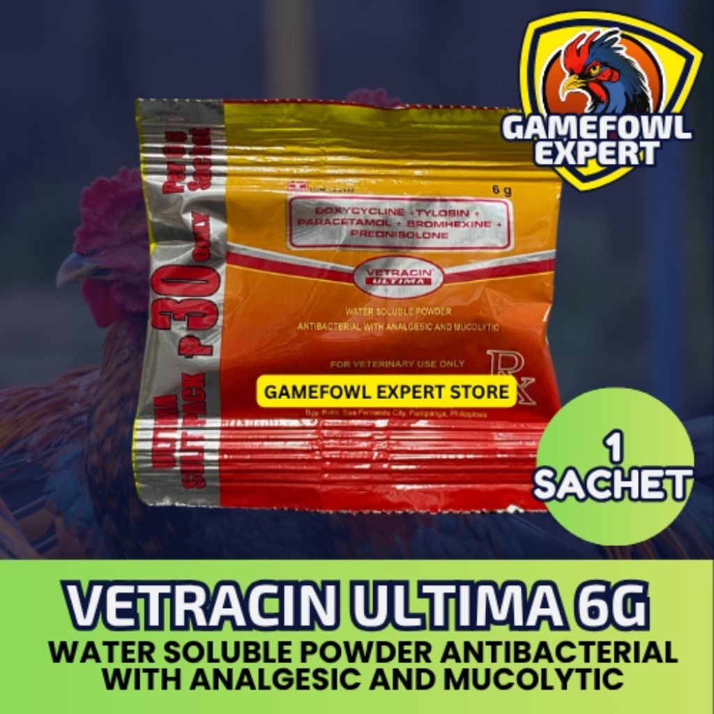 1 Sachet - Vetracin Ultima 6G Tingi | Shopee Philippines