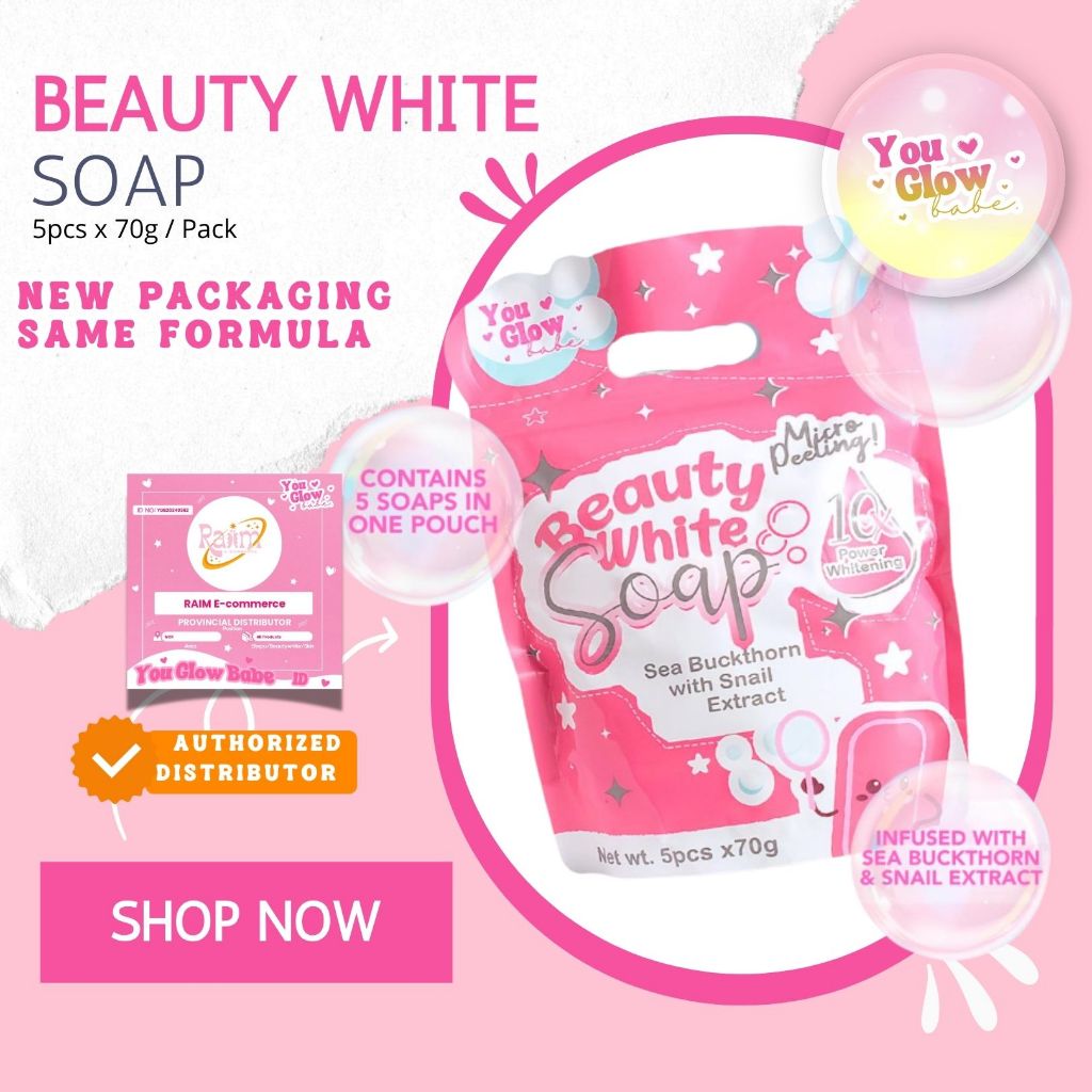 You Glow Babe Beauty White Soap ( 5 X 70g ) - 1 PACK | Sea Buckthorn ...