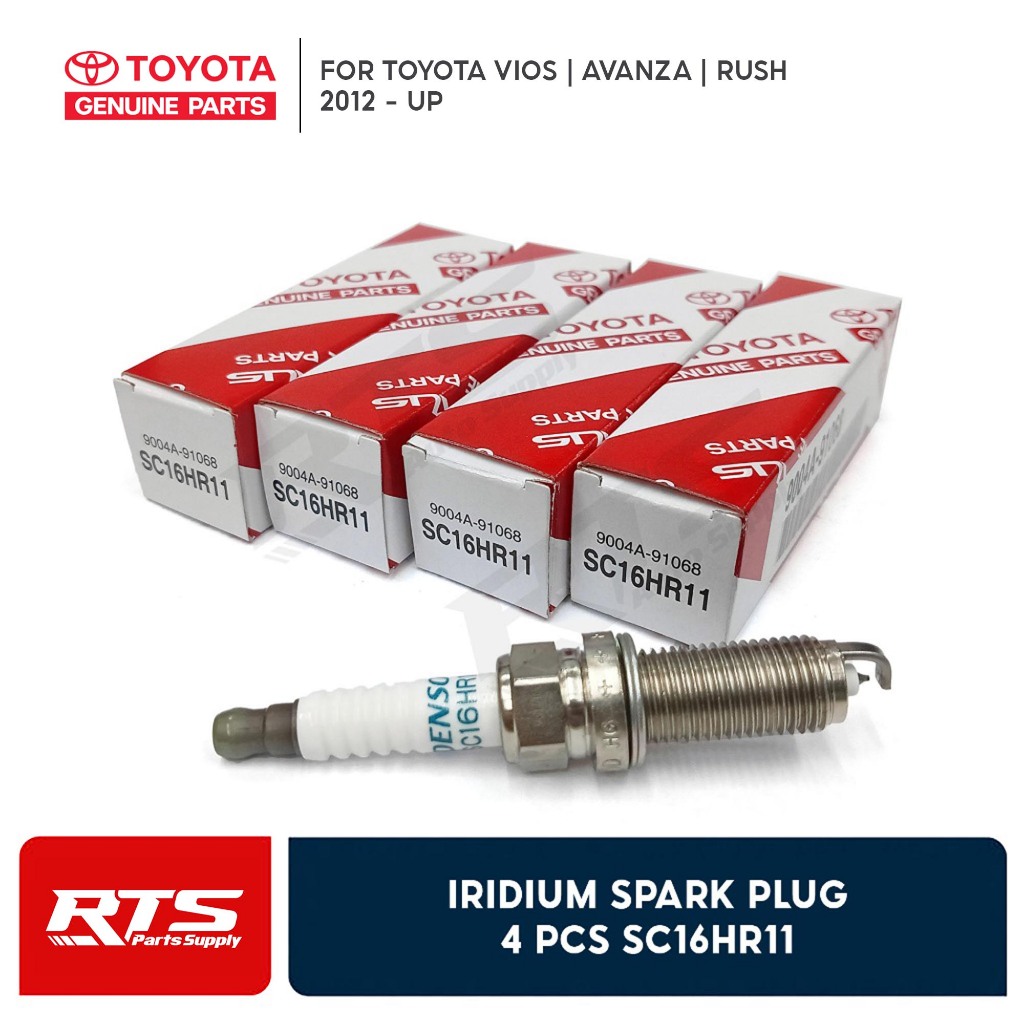 Toyota Genuine Iridium Spark Plug for Vios Dual VVti / Avanza / Rush ...