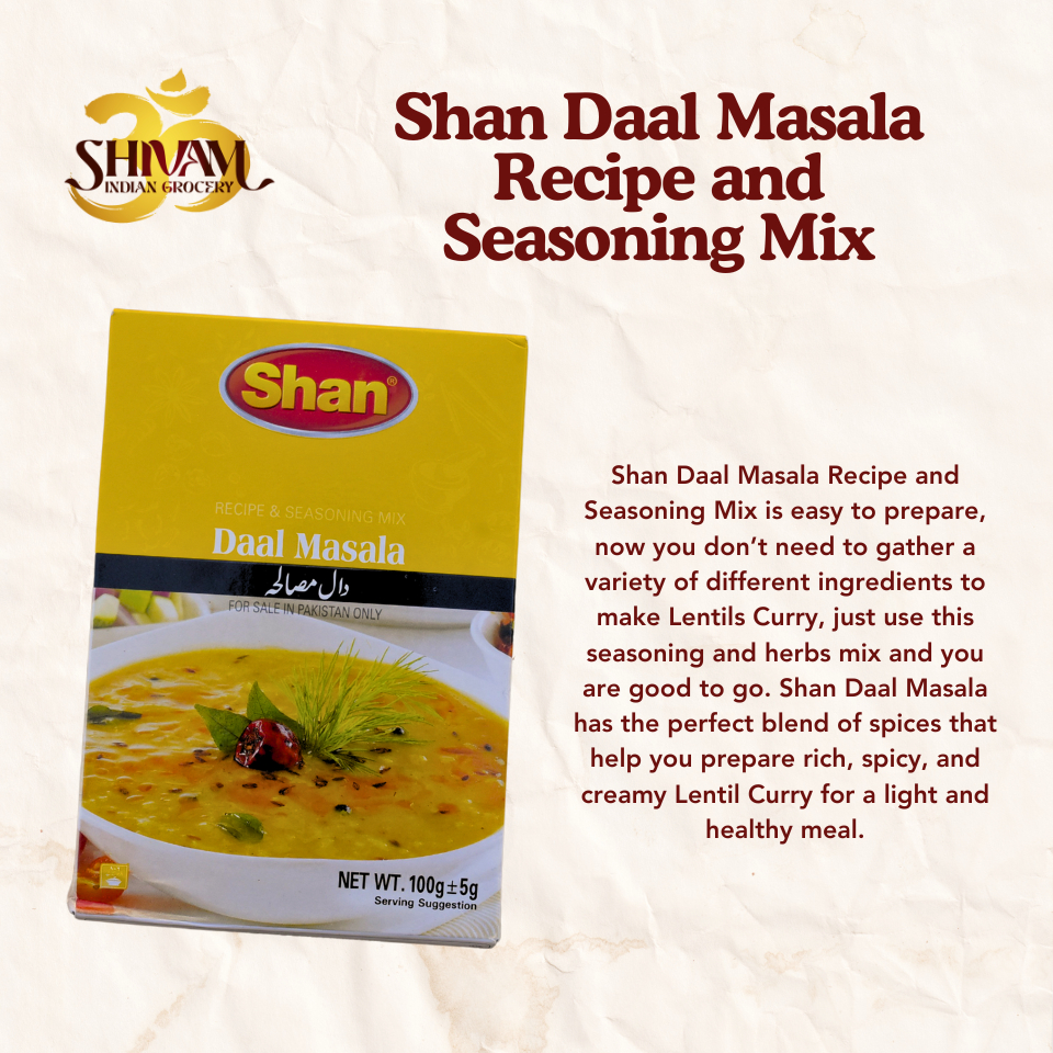 Shan Daal Masala Recipe and Seasoning Mix 105g | Shopee Philippines