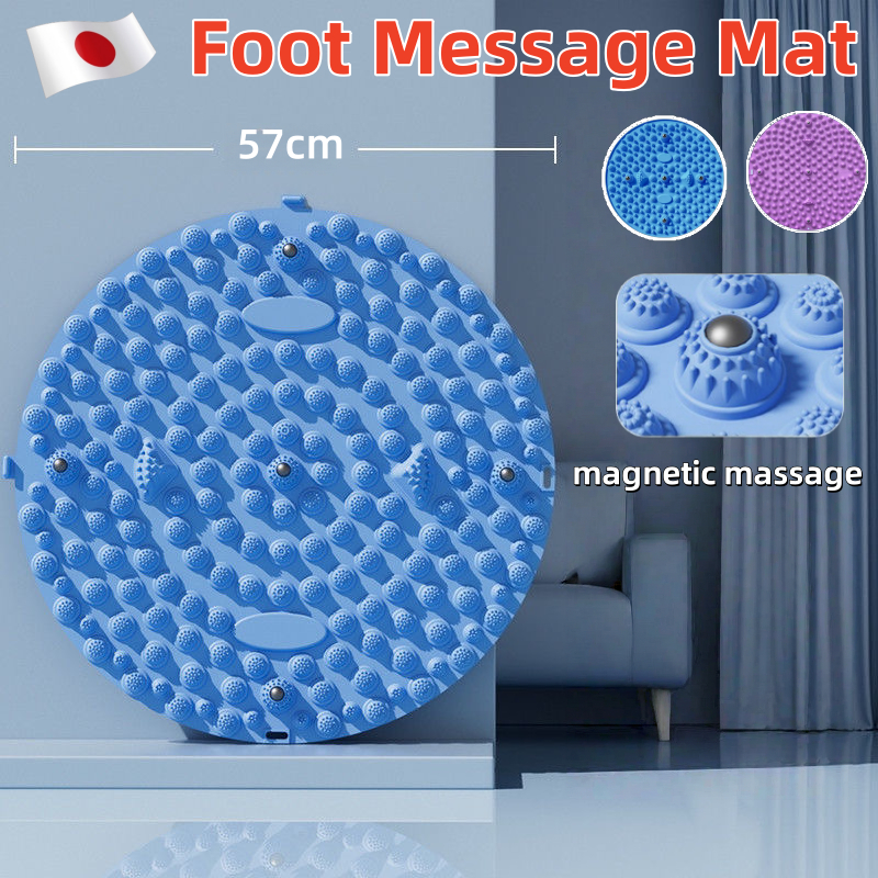 Foot mat massage therapy acupressure foot mat Indoor running silicone ...
