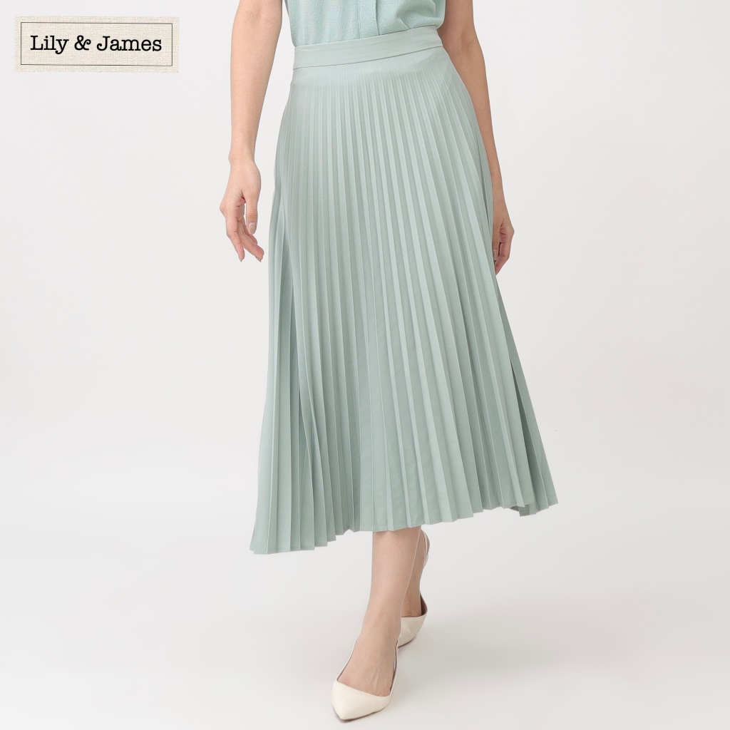 Lily & James Severin Skirt (Sage) | Shopee Philippines